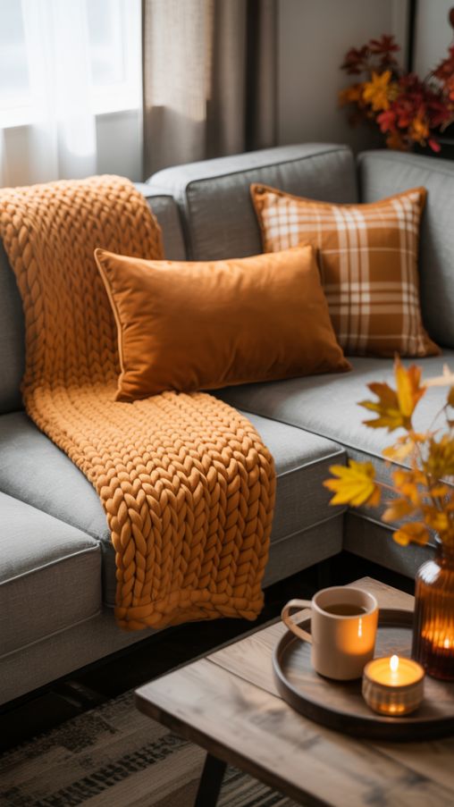 20 Cozy Fall Living Room Decor Ideas For A Warm And Stylish Home ...