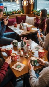 15 Stunning Coffee Shop Christmas Decorations Ideas for Festive Cheer ...